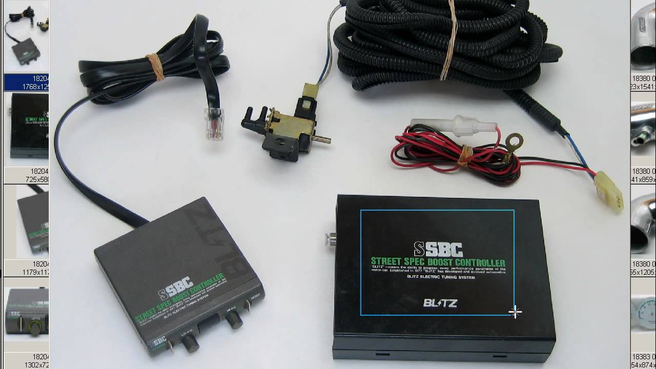BLITZ Street spec SSBC Type S Boost controller - YouTube