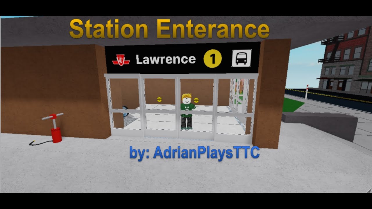 TTC's Lawrence Station Enterance (Unfinished) - YouTube