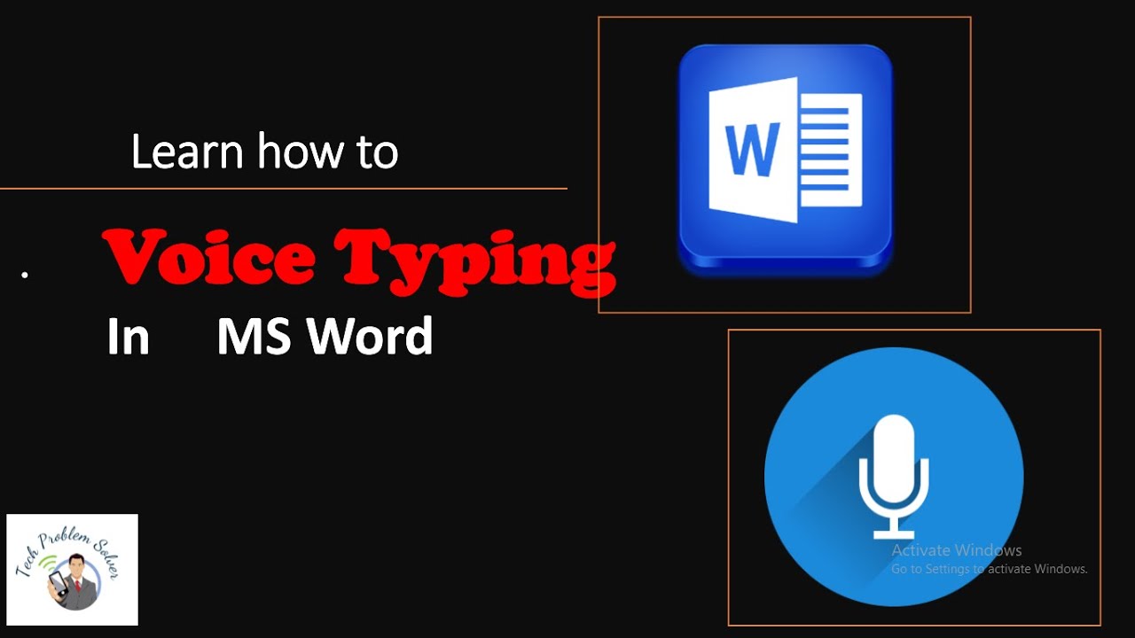voice typing in MS Word.| Now type your documents easily with voice ...