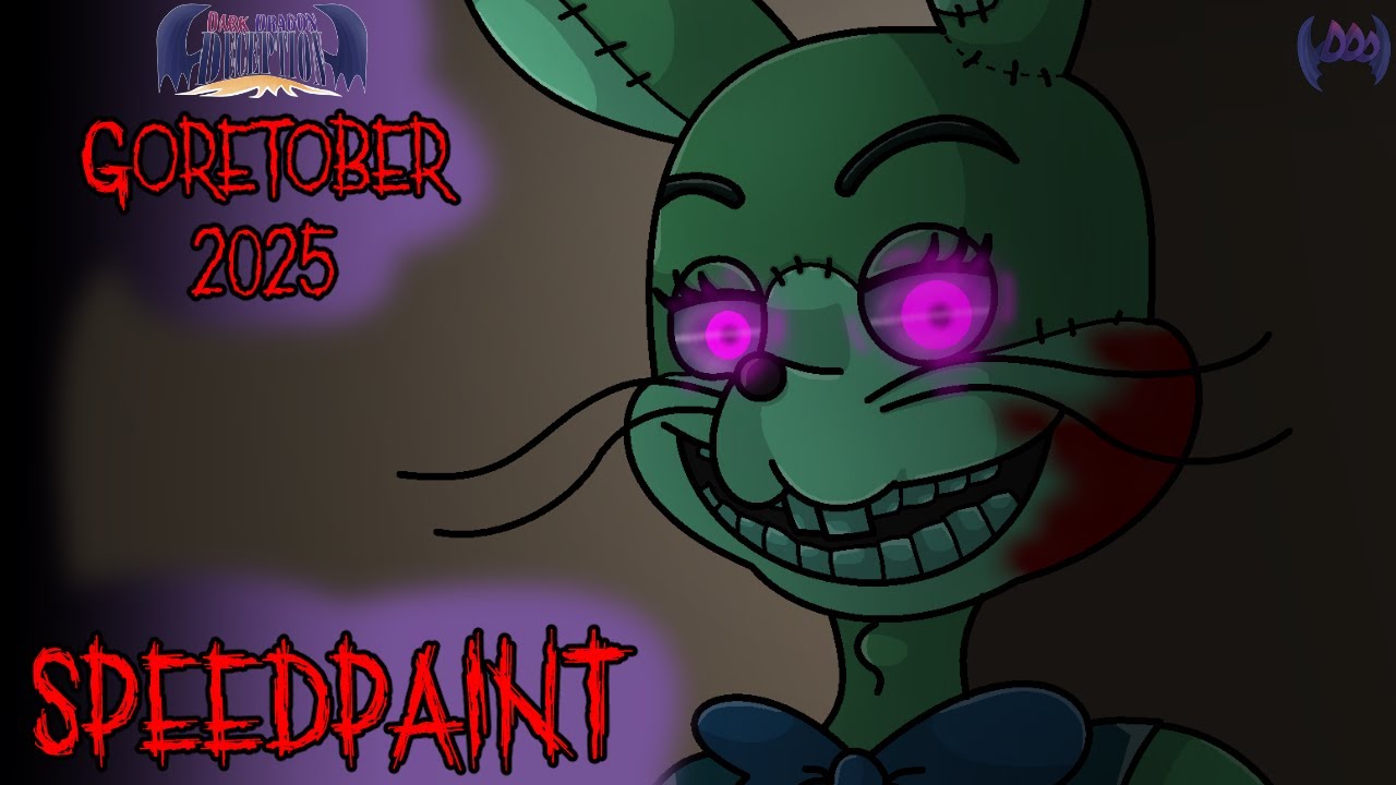 FNAF Help Wanted Speedpaint - VIRTUAL REALITY! 🐰 (Goretober 2025 Day 28 ...