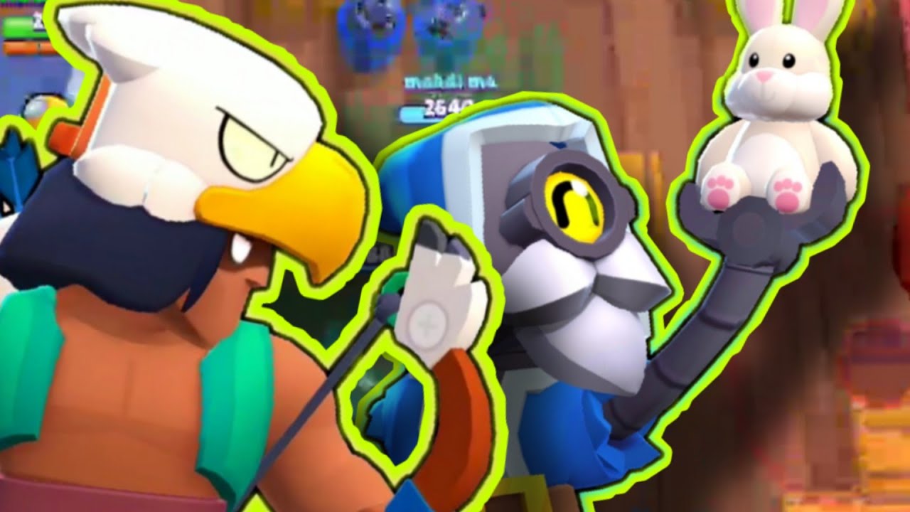 Brawlstars : BO and WIZARD BARLEY gem grab gameplay - YouTube