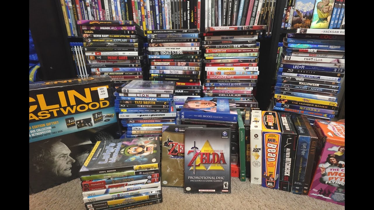 Thrift Store DVD & Blu-ray Mega-Haul! - YouTube
