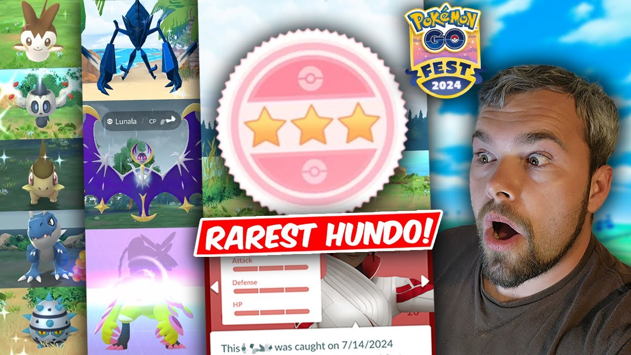 I Caught the Rarest Hundo during Pokémon GO Fest Global 2024 Day 2 ...