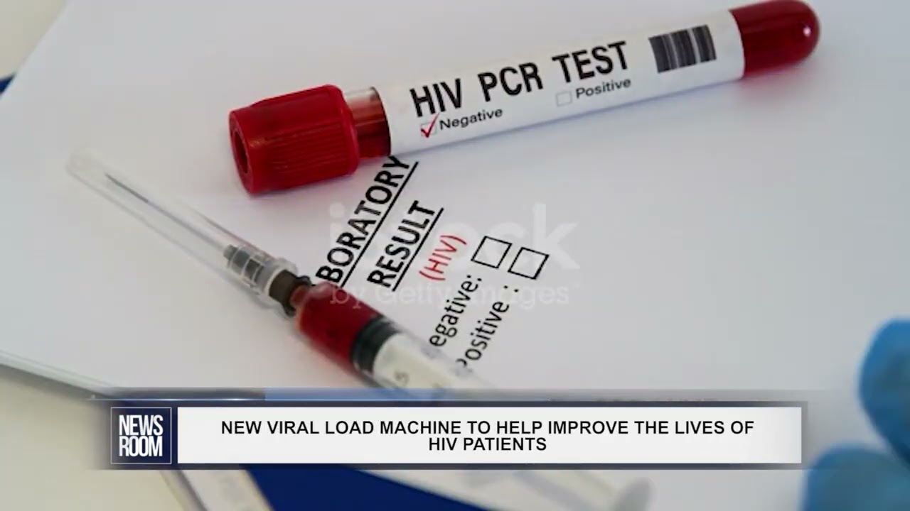 NEW VIRAL LOAD MACHINE TO HELP IMPROVE THE LIVES OF HIV PATIENTS - YouTube