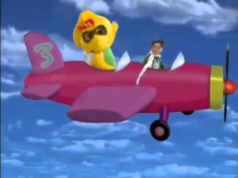 Barney Hey look at me I can fly