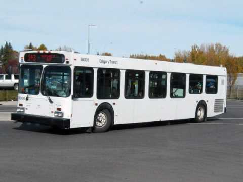 CT 2007 New Flyer Industries Low Floor model D40LF #8008 - Audio ...