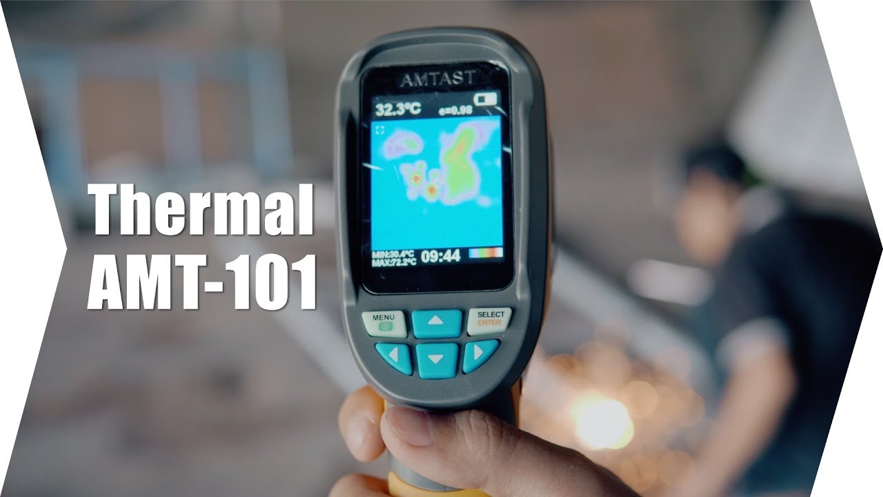 Thermal thermometer AMT-101 - YouTube