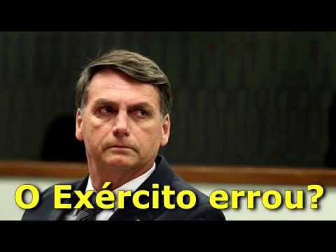 O EXÉRCITO ERROU?