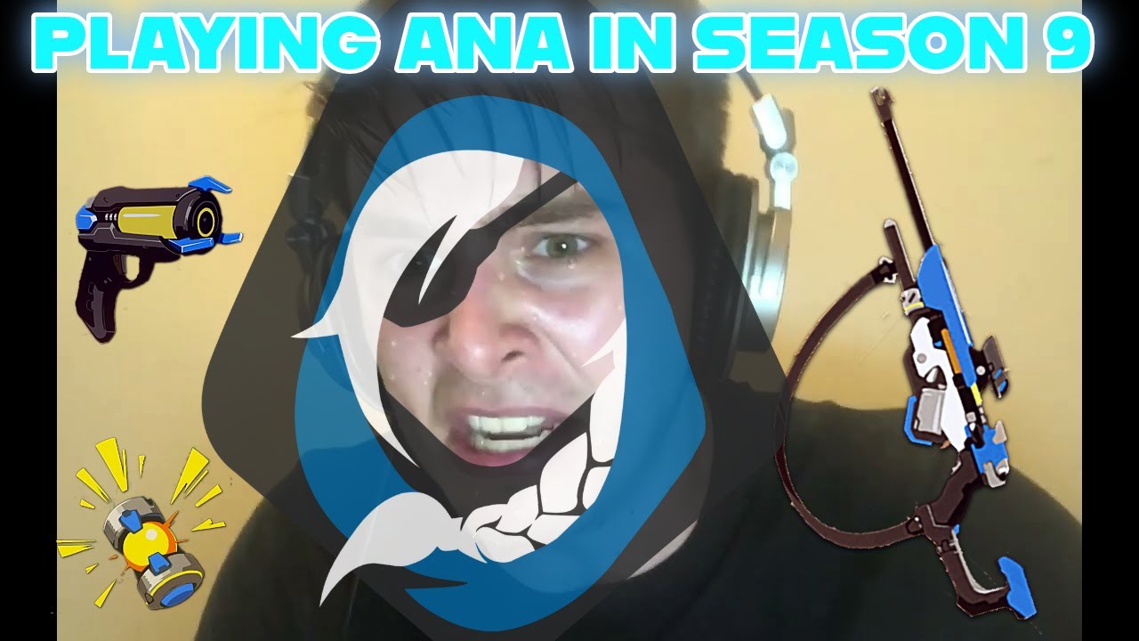 PLAYING ANA IN SEASON 9 #gameplay #gaming #overwatch #ow2 - YouTube