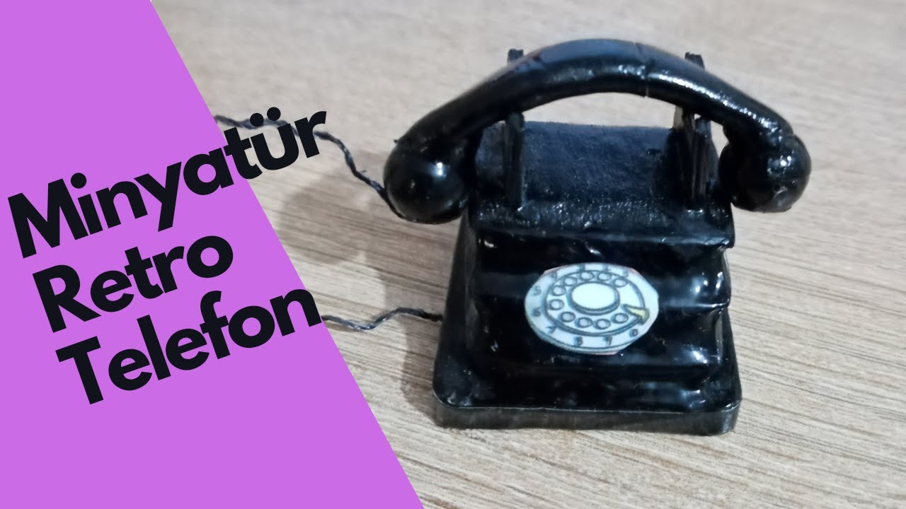 Minyatür Telefon Yapımı // How to make a miniature phone - YouTube