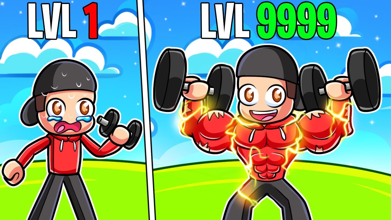 I Reached MAX LEVEL In Roblox GYM LEAGUE! - YouTube