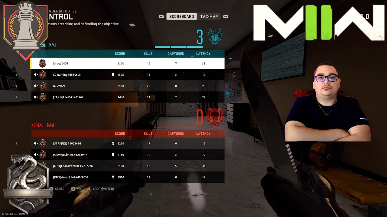 ONE OF THE BEST CONTROL MATCH I HAD IN MW2 RANKED! - YouTube