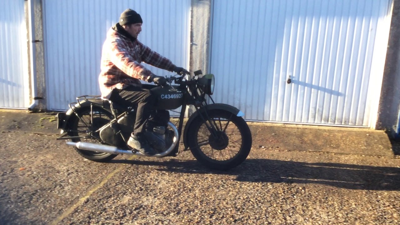 stuart bray motorcycles -BSA WM20 DUNKIRK PERIOD - YouTube