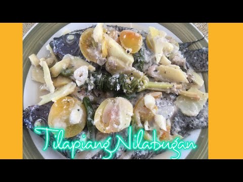 How To Cook Tilapiang Nilabugan Recipe - YouTube