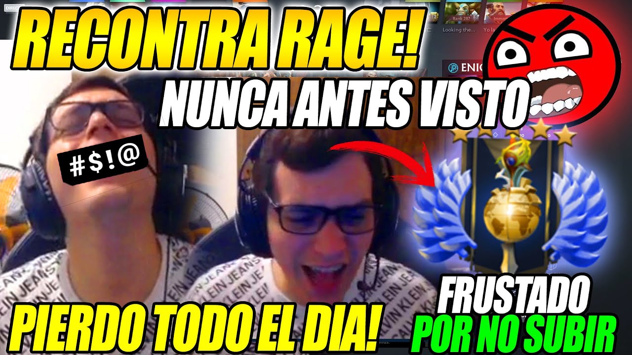 😲NUNCA ANTES VISTO!!😲 MATTHEW RECONTRA RAGE EN STREAM POR NO PODER ...