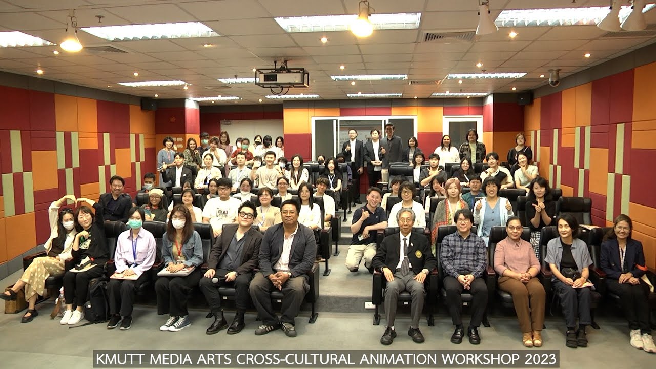 KMUTT MEDIA ARTS Cross Cultural Animation Workshop 2023 - YouTube