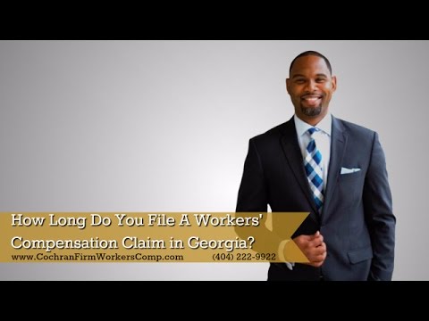 Workers' Comp Lawyer Atlanta: How Long Do You Have to File A Workers ...