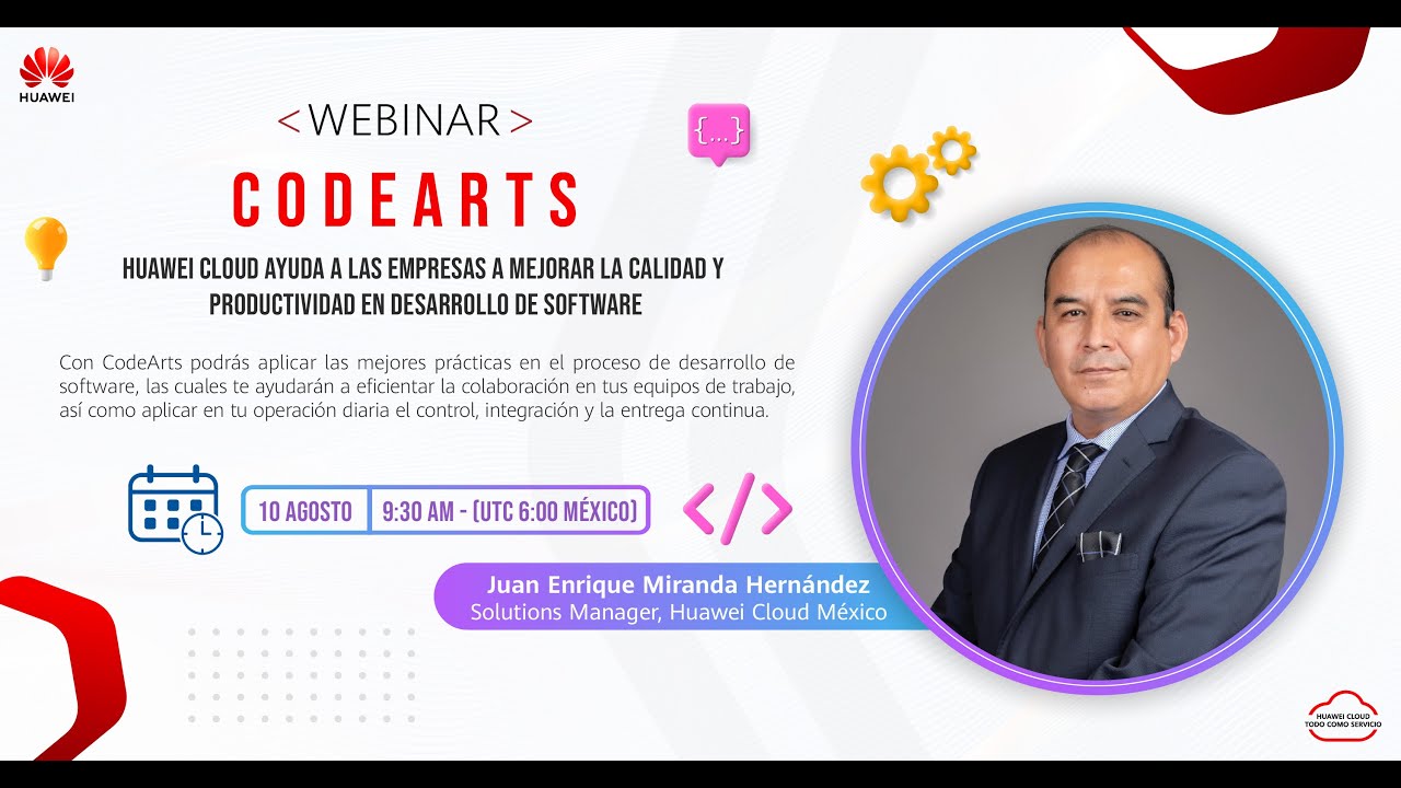 HUAWEI CLOUD Webinar CODEARTS - YouTube