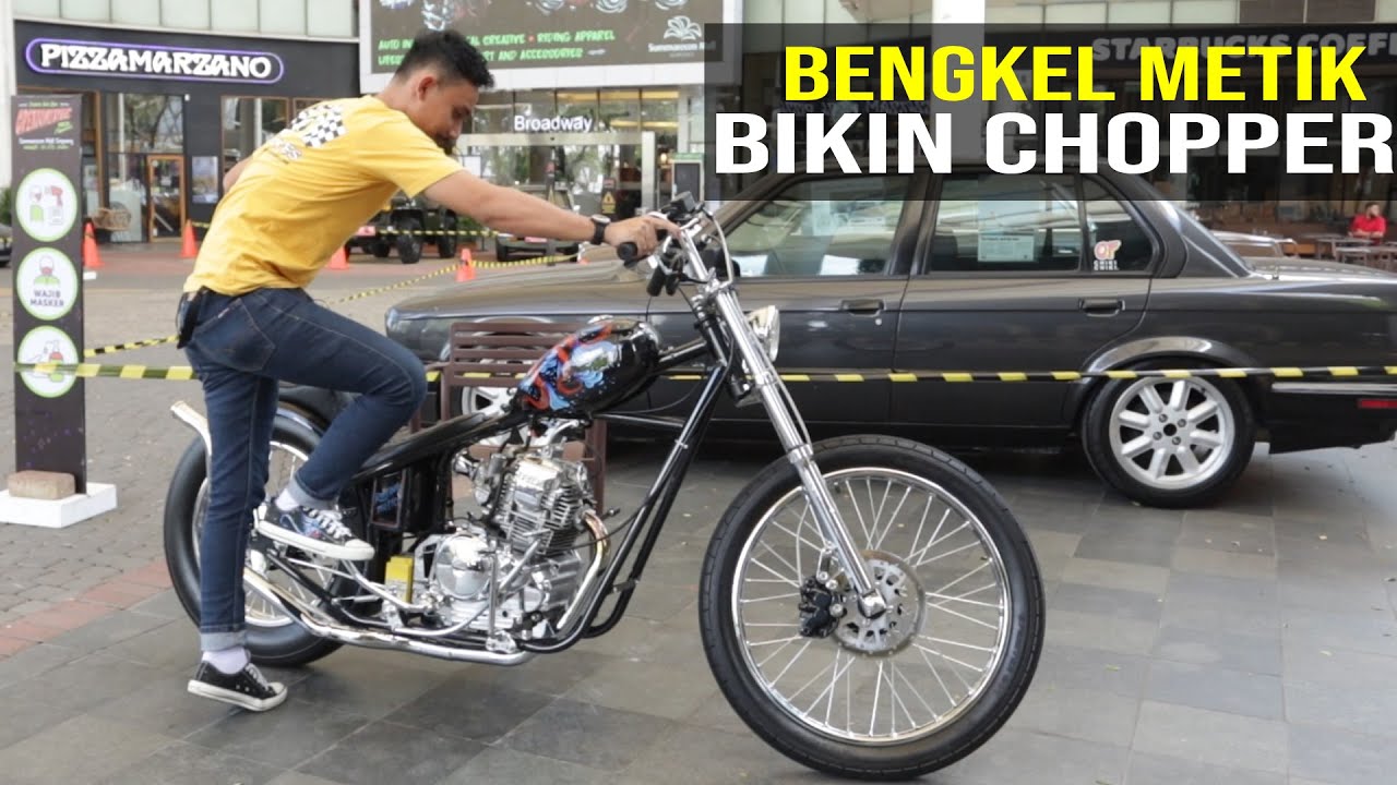 YAMAHA SCORPIO CHOPPER BY ROLLING MATIC GARAGE - YouTube