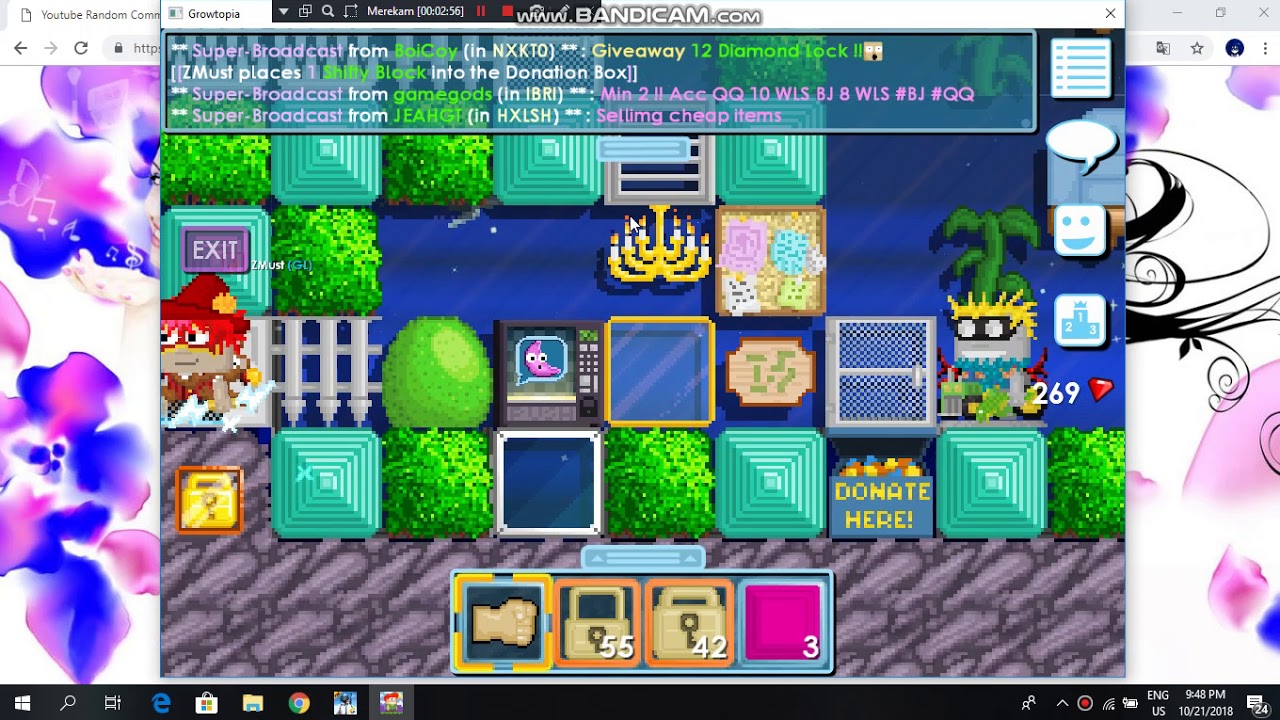 Pemenang Give away 5 SHIFTY BLOCK |GROWTOPIA| - YouTube