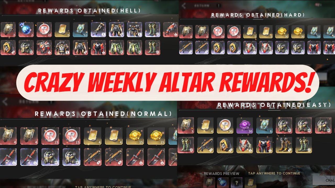 CRAZY F2P ANCIENT ALTAR Rewards | Eternal Evolution - YouTube