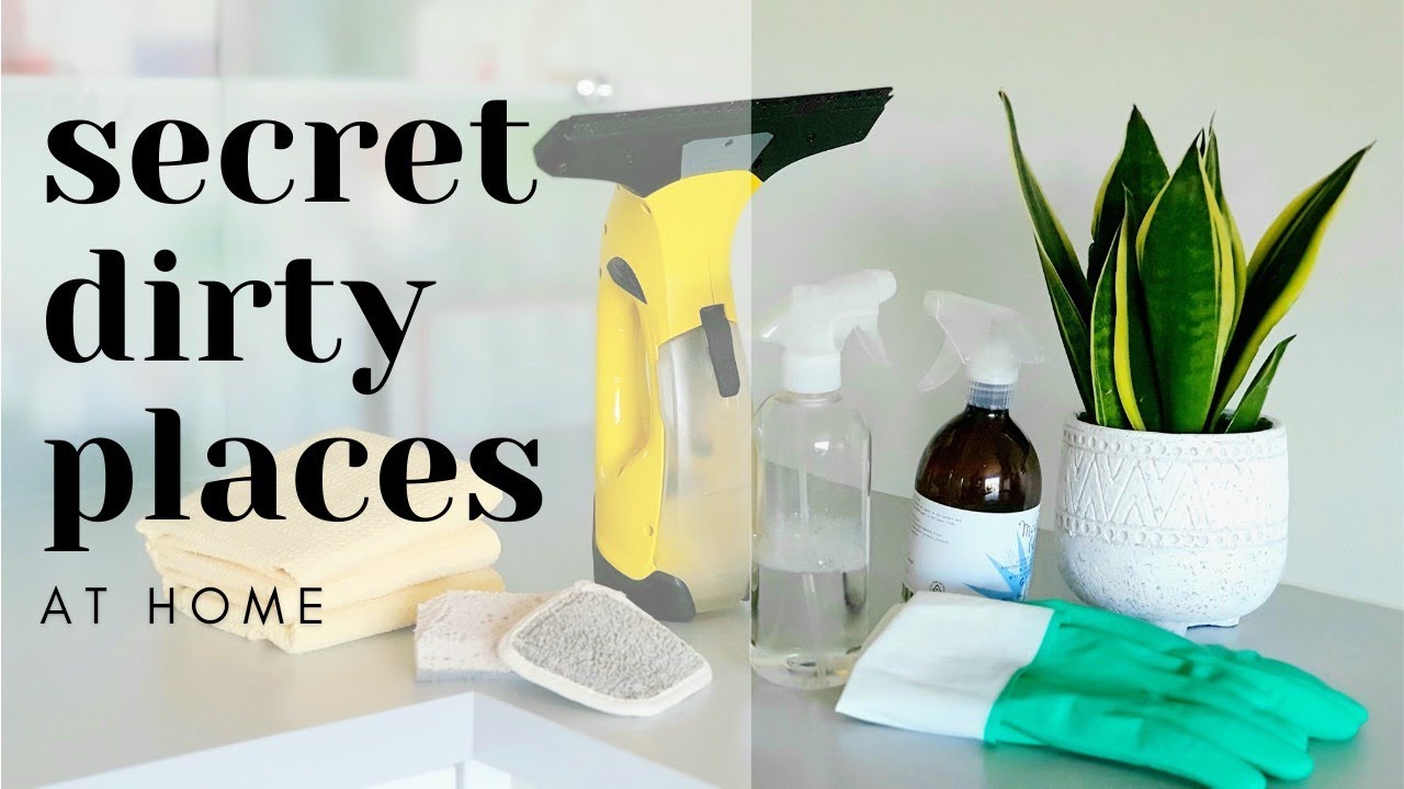 CLEAN WITH ME | HIDDEN DIRTY PLACES AT HOME | #cleaningmotivation - YouTube