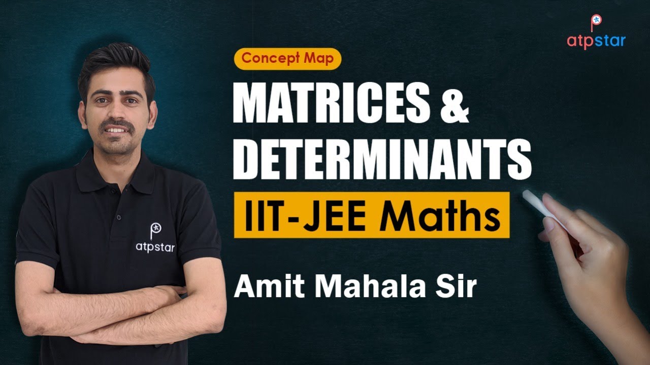 Concept map | Matrices & determinants | Class 12 | ATP STAR | IIT JEE ...