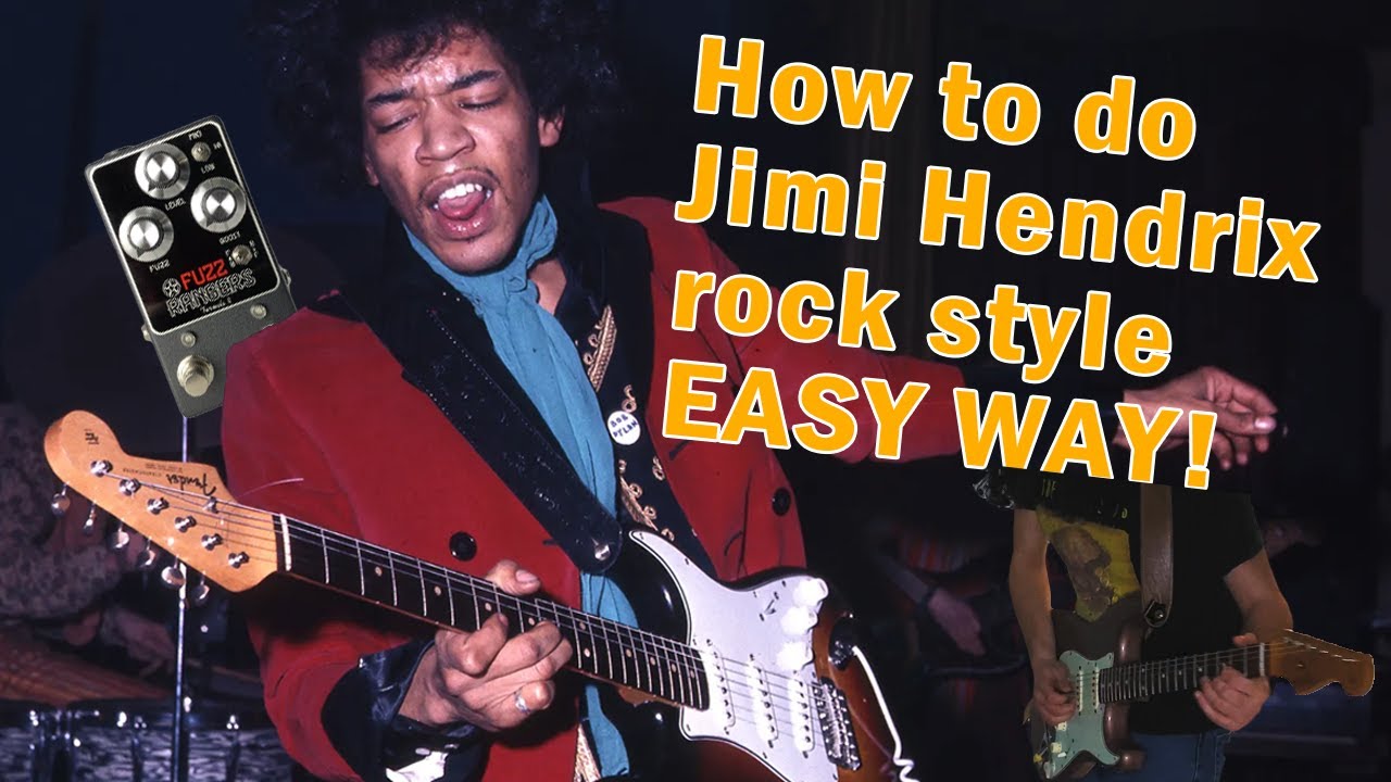 How to do Jimi Hendrix rock style EASY WAY! - YouTube