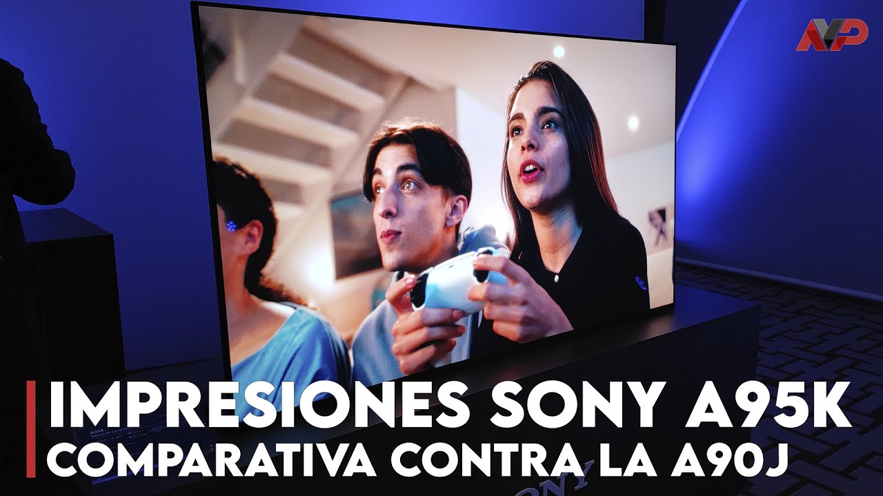 Sony A95K: primeras impresiones y comparativa contra la A90J - YouTube