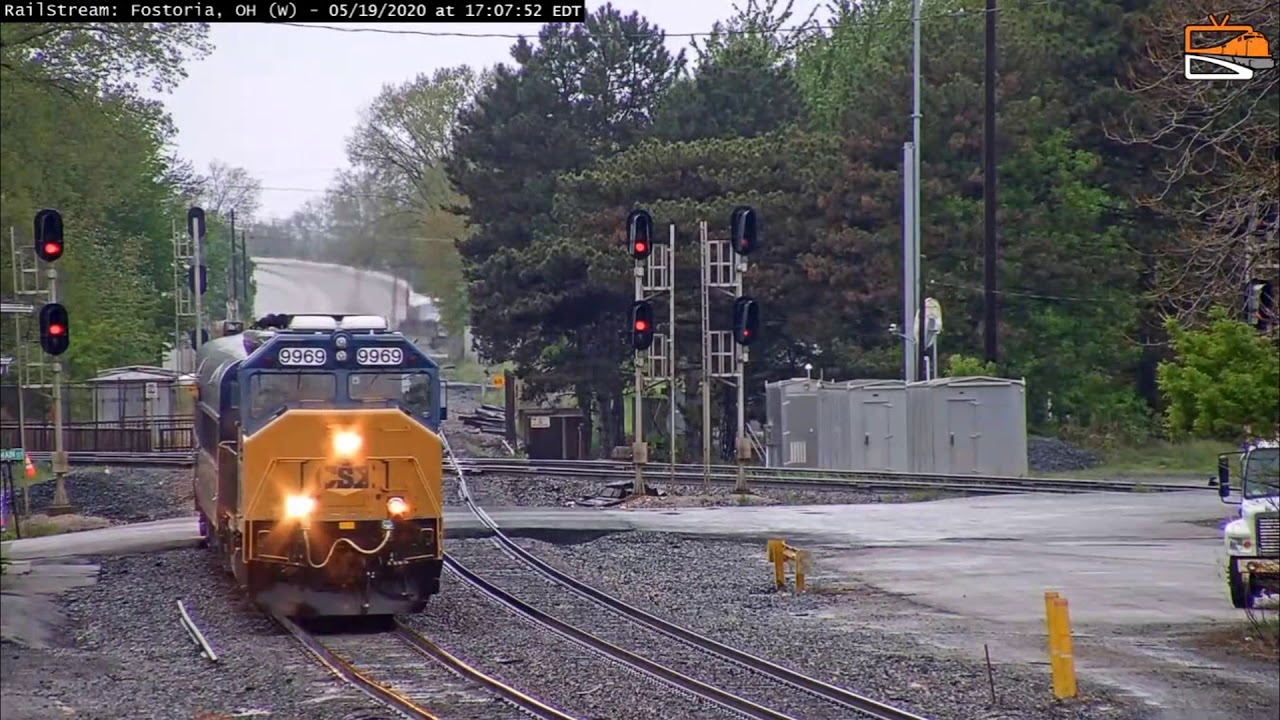 CSX Track Geometry Train - YouTube