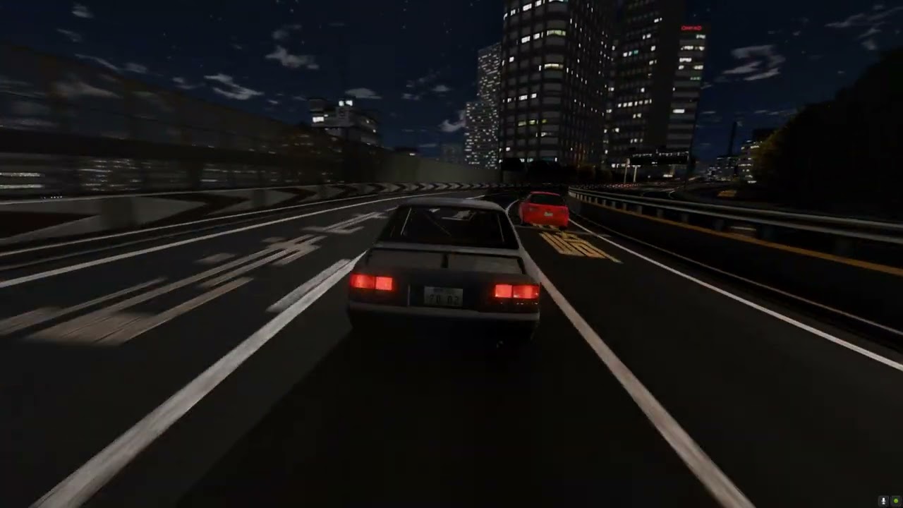 tryng to survive Tokyo's Shuto Expressway in beamng drive - YouTube