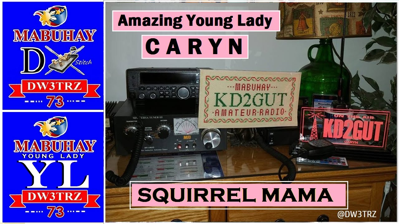 AMAZING YOUNG LADY CARYN EVE MURRAY KD2GUT AMATEUR RADIO NEWSLINE ARN ...