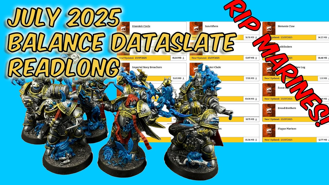 MARINES FINALLY NERFED kill team dataslate 2025 Q3 - YouTube