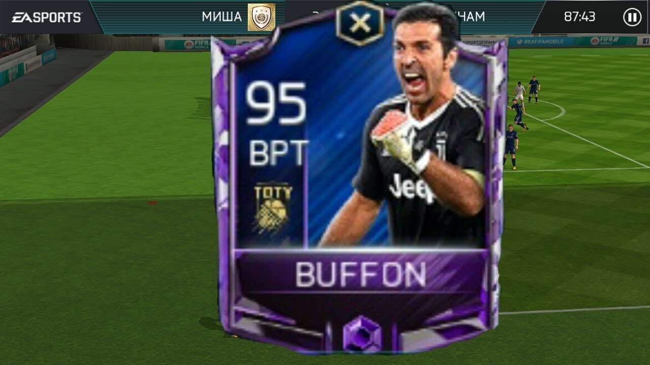 Обзор на || TOTY Buffon || 90 - YouTube