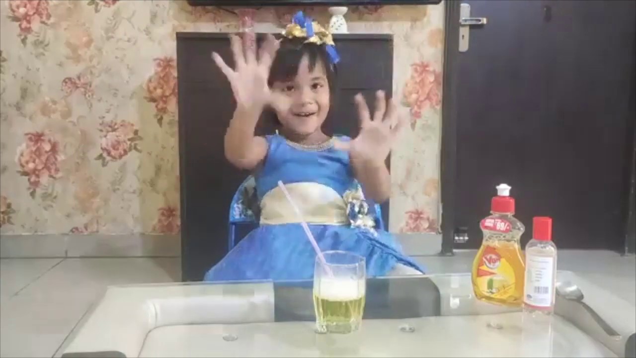 Easy Science Experiment #1: How To Make Bubbles | Princess Ilisha - YouTube