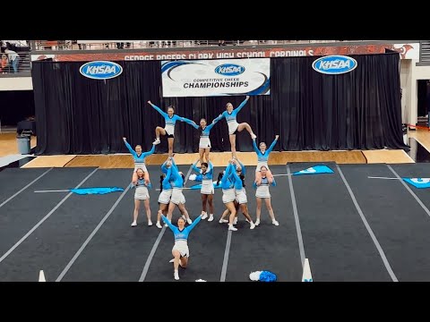Mercy Academy Cheer- KHSAA State Competition 2023-2024 - YouTube