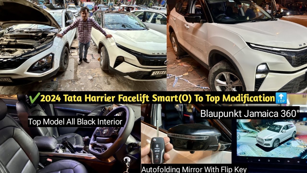 2024 Tata Harrier Facelift Smart(O) To Top Modification Harrier ...