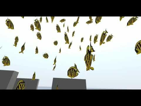 Controllable swarm animation using deep reinforcement learning with a rule-based action ...