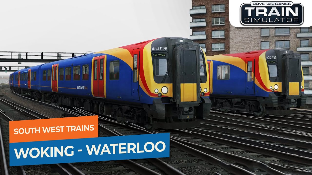 [TS2022] Portsmouth Direct Line: Woking to London Waterloo｜Drawyah ...