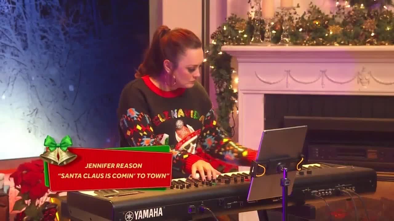 2024 KCRA 3 Winter Jam | Jennifer Reason performs 'Santa Claus Is Comin ...