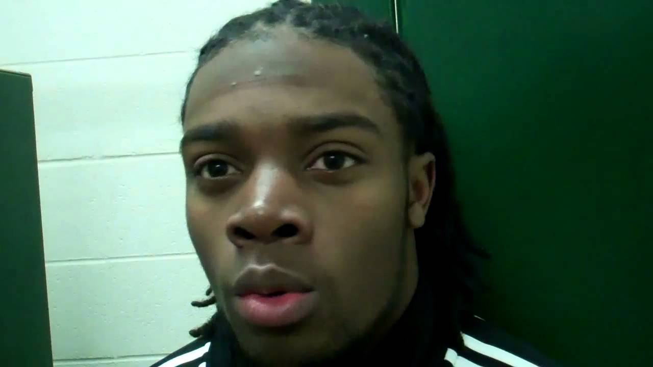 AKEEM DANIELS AFTER NIU WIN OVER EASTERN MICHIGAN - YouTube