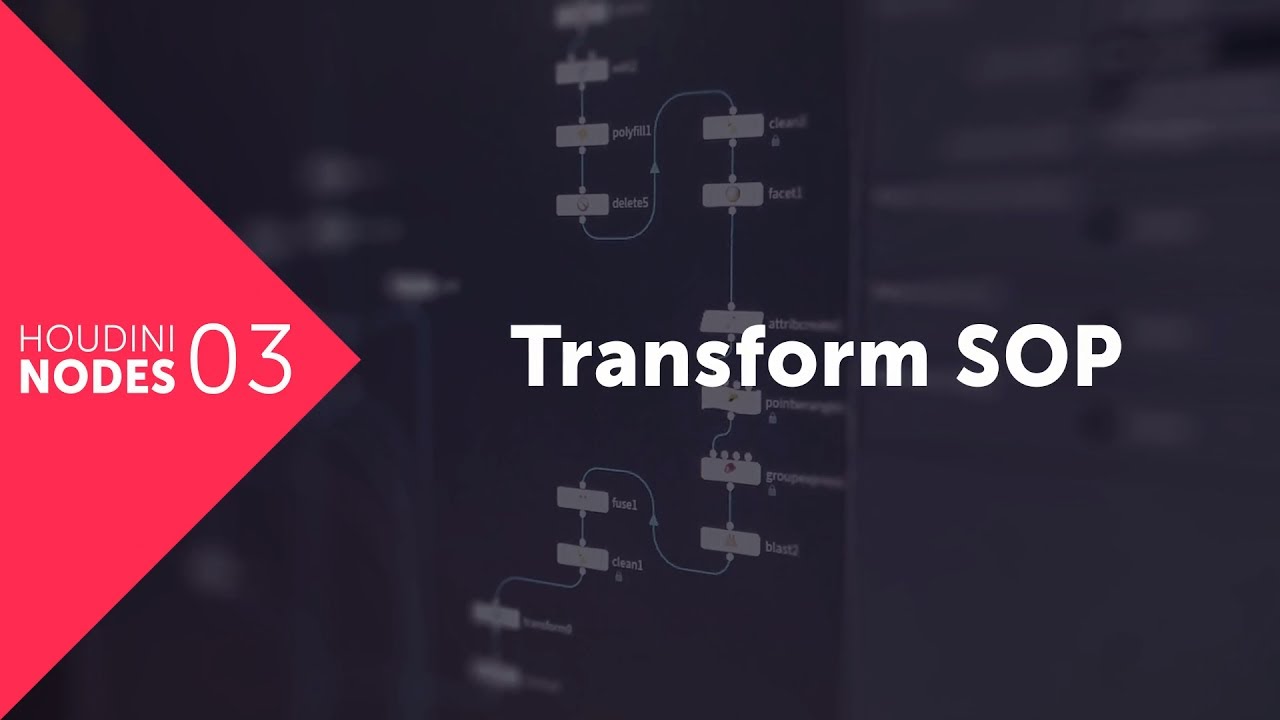 Houdini Nodes #03. Что умеет Transform SOP - YouTube