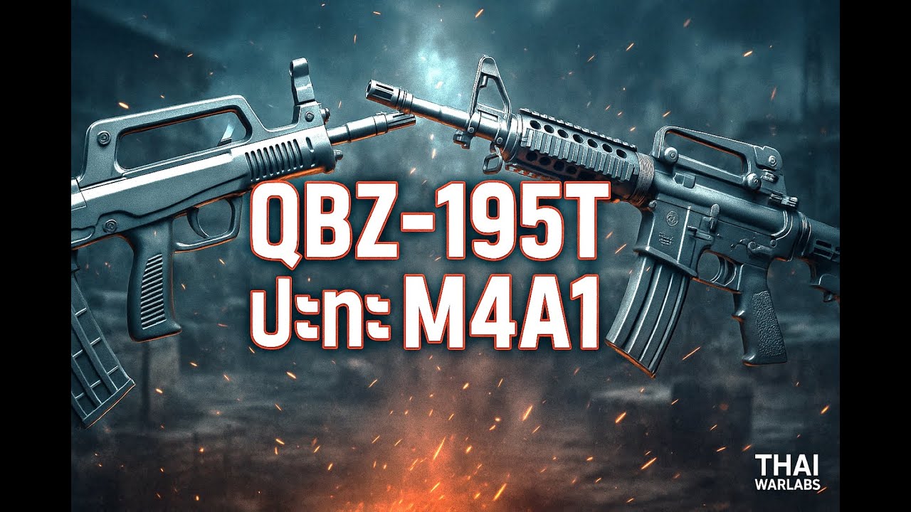QBZ‑195T ปะทะ M4A1 ปืนไรเฟิลไหนคืออนาคตของหน่วยรบพิเศษไทย? กองทัพบกไทย อาวุธใหม่ & แผนจัดหา ...