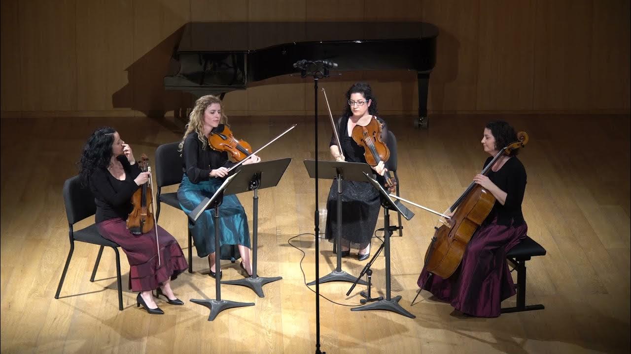Mozart String Quartet in D Minor, K. 421 - Carmel Quartet - YouTube