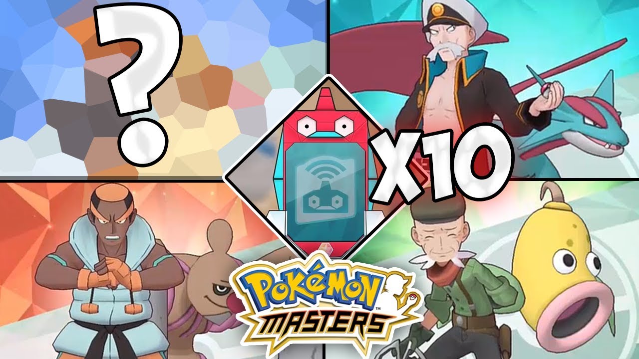 SUMMON X10 INCREIBLE en POKEMON MASTERS! 😱 - YouTube