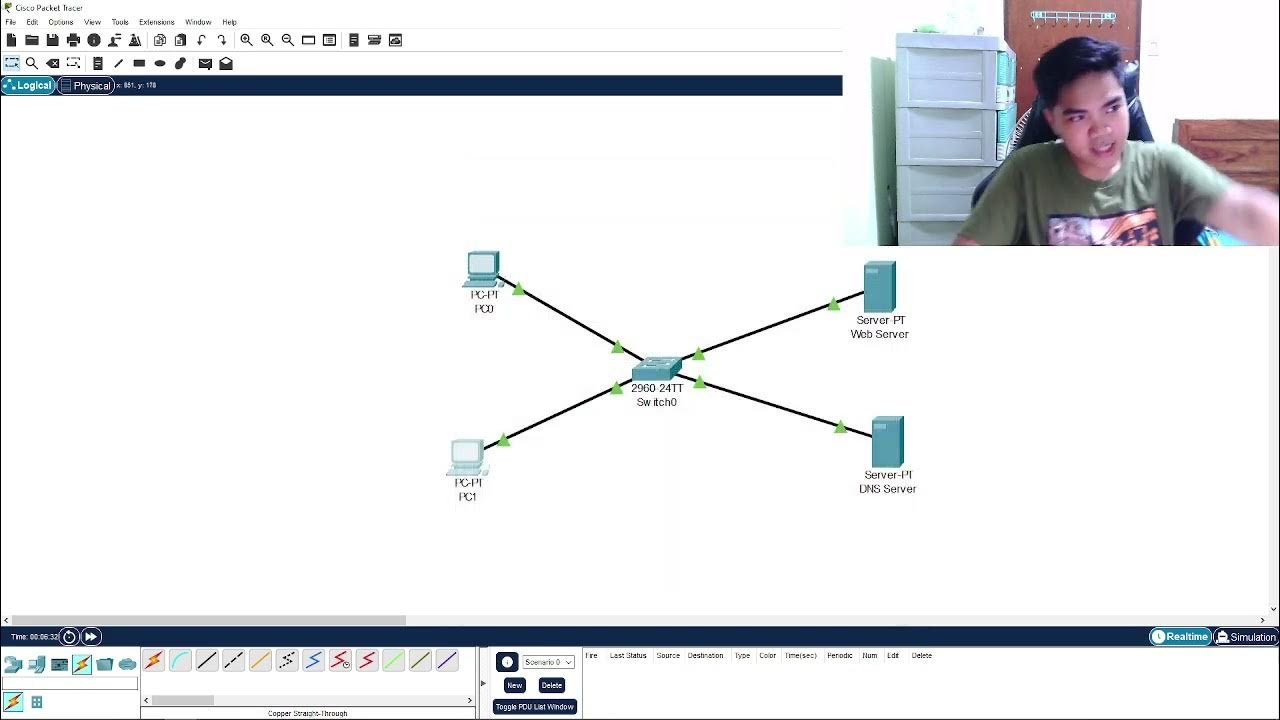 Tagalog Tutorial | How to Configure Web Server and DNS Server? - YouTube