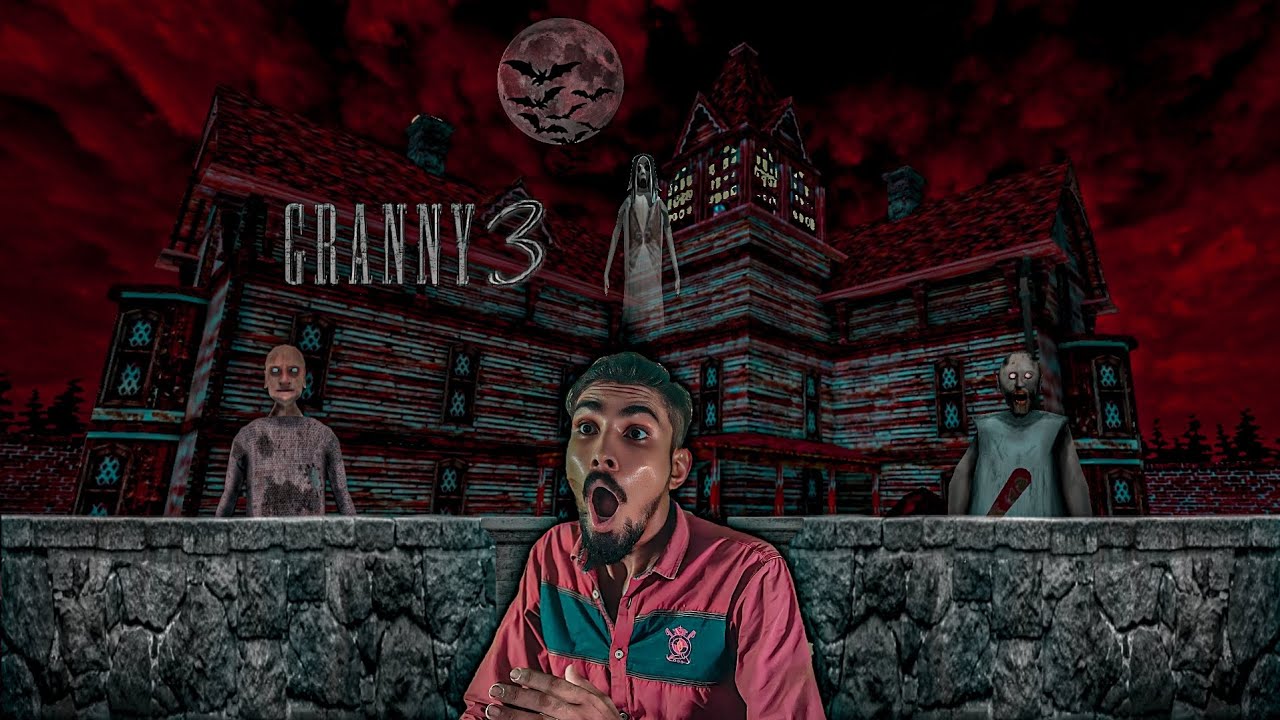 I FINALLY ESCAPE THE GRANNY HOUSE FOR MOBILE(NIGHTMARE MODE)| granny 3 ...