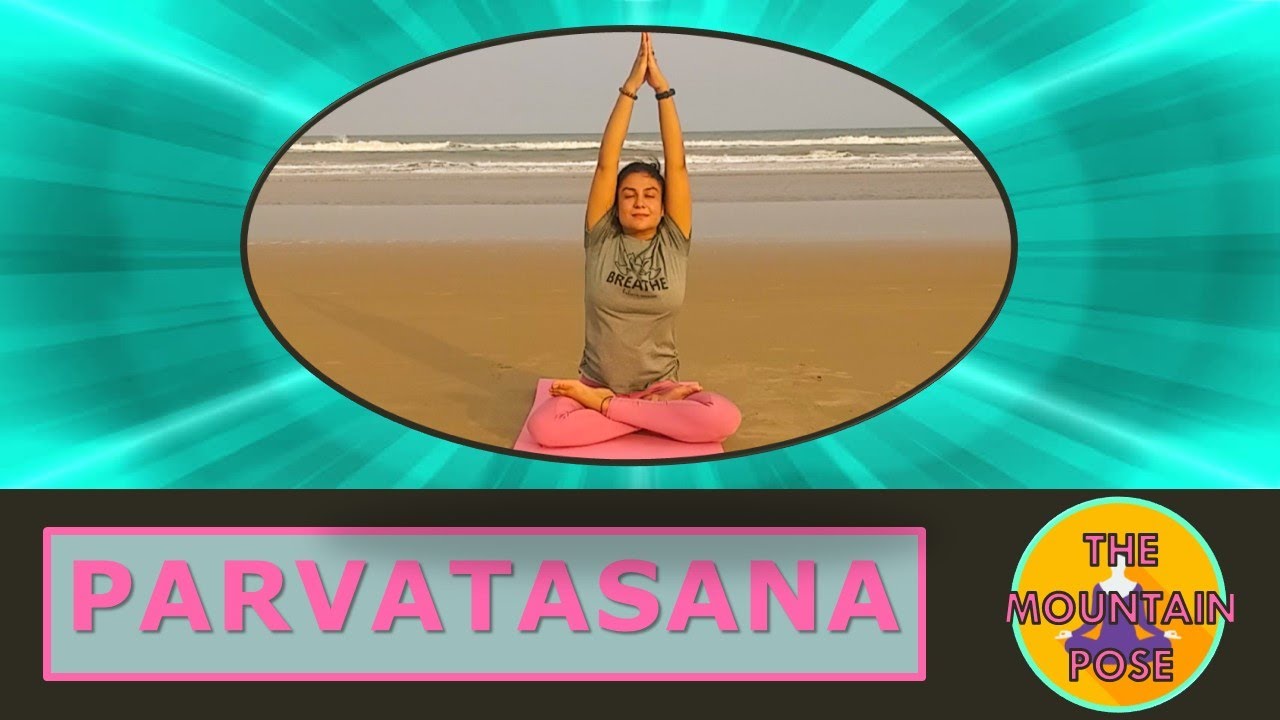 Parvatasana||Mountain Pose||Do Along with Steps||Yogini Megha||Improve ...