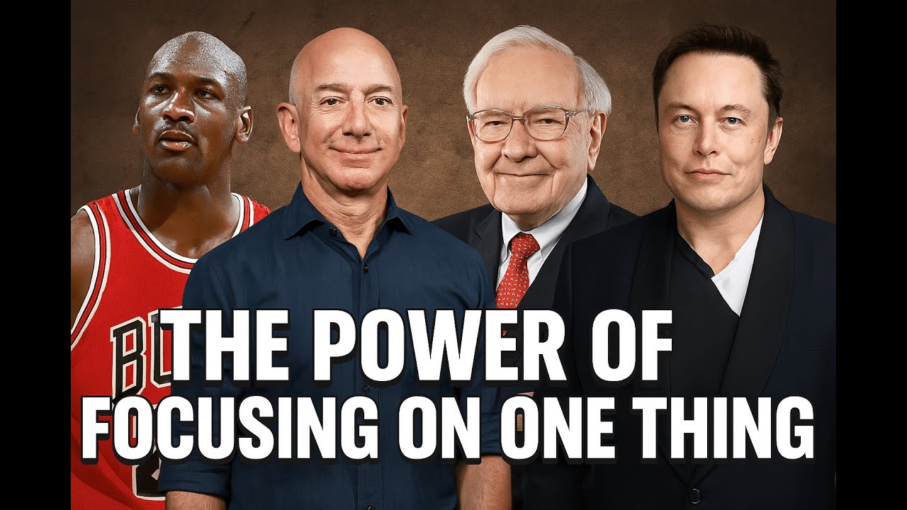 The Power of Focusing on ONE Thing - YouTube