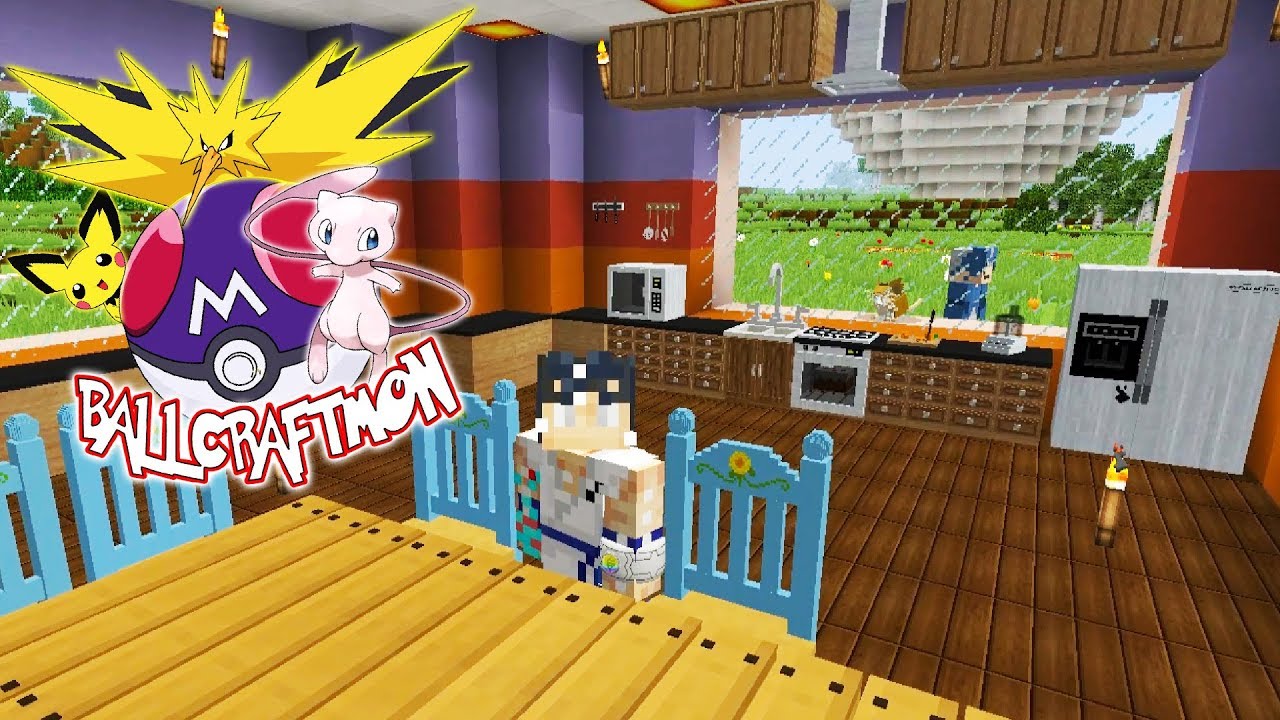 LA COCINA POKEMON #48 | BallCraftMon | PIXELMON ONLINE - YouTube
